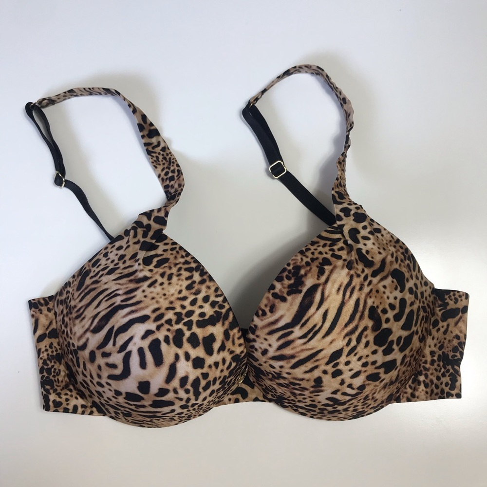 Victoria's Secret Plunge Cheetah Bra - Gem